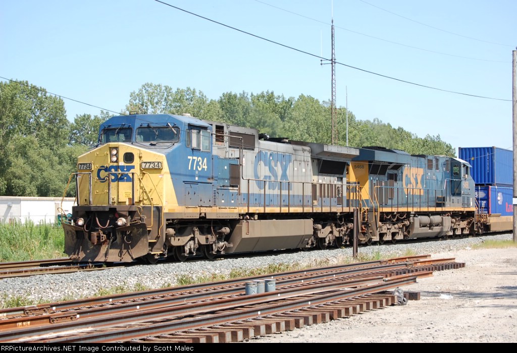 CSX 7734 & 5468